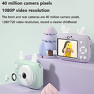 LINXHE Digital Camera, HD 1080P Camera with LCD Screen, Compact Portable Mini Cameras for Students, Teens, Kids (Color : Red)