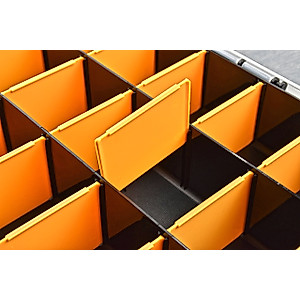 SE 21 Multiple Compartment Storage Container with Lid - 87119DB