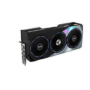 Gigabyte GeForce RTX 4090 AORUS Master 24GB Graphics Card - 24GB GDDR6X, 384bits, LCD Edge View, RGB Fusion, Core 2550Mhz, Metal Back Plate, DP 1.4, HDMI 2.1a, NVIDIA DLSS 3, GV-N4090AORUS M-24GD