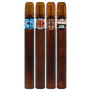 Cuba Latino Collection By Champs For Men. 4 Pc. Gift Set (Contains Eau De Toilette Spray 1.17 Oz / 35 Ml Of Carnaval, Cactus, Maya & Copacabana)