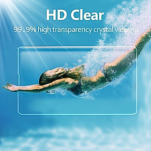 Ferilinso Designed for Samsung Galaxy Tab A7 Lite 8.7 inch 2021 Screen Protector, [Not Fit Galaxy Tab A7] 2 Pack HD Tempered Glass, Case Friendly, Bubble Free, Easy Installation