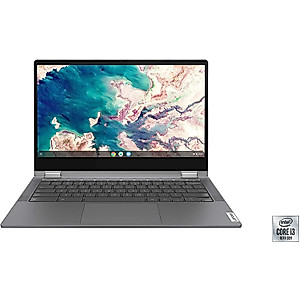 Flagship 2020 Lenovo Flex 5 13 Chromebook 2-in-1 Laptop 13.3" FHD Touchscreen Intel Core i3-10110U (Beats i5-7200U) 4GB RAM 64GB eMMC Backlit KB 720p Webcam USB-C Chrome OS + Pen