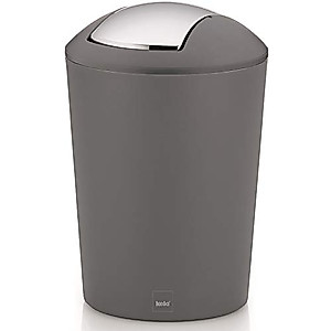 Kela Trash Can with Lid Marta Collection, Grey