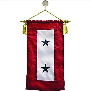 Flag: Service Banner with Two Blue Stars