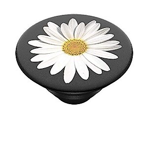 PopSockets PopTop (Top only. Base Sold Separately) Swappable Top for PopSockets Phone Grip Base - White Daisy