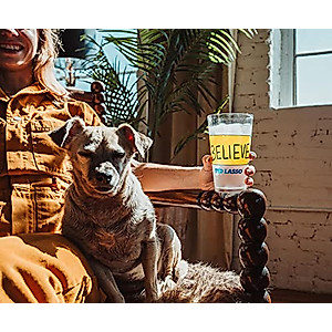 Silver Buffalo Ted Lasso Believe Pint Glass | Holds 16 Ounces