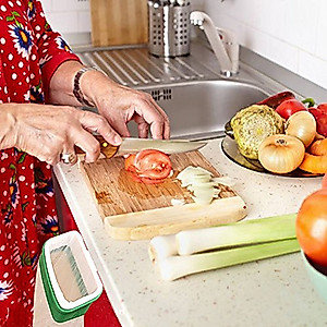 Lunies Over The Cabinet Plastic Trash Bag Holder for Kitchen, RV,Bathroom, Dorm Room, Office 8.6"x 4.9"