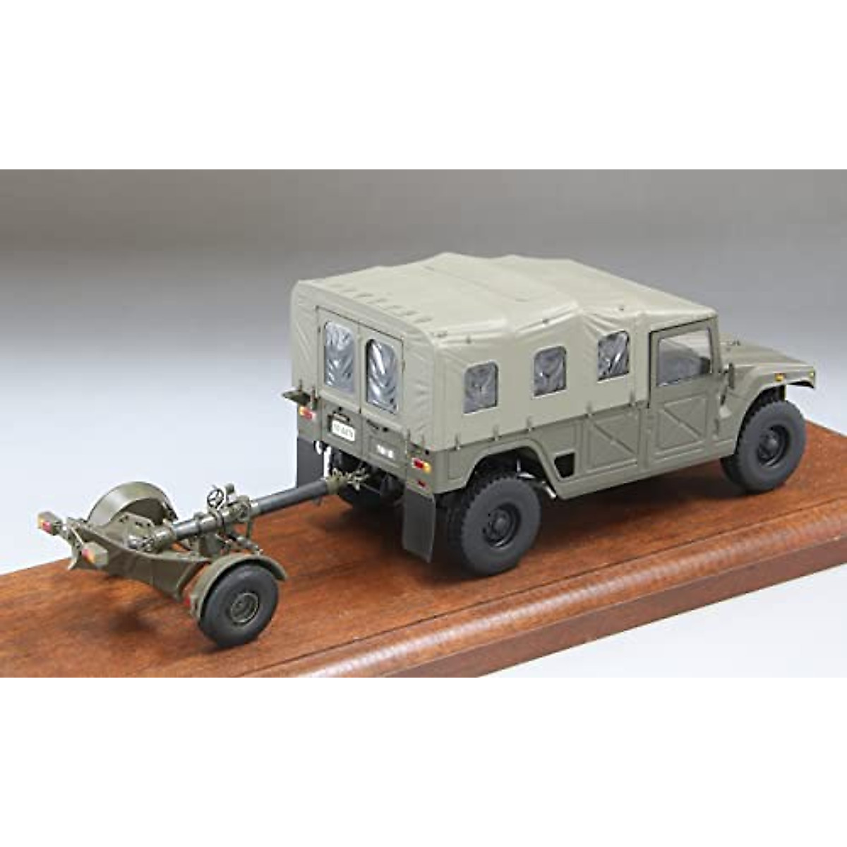 ファインモールド(FineMolds) Fine Mold FM59 1/35 Military Series Ground Self-Defense Force 4.7 inches (120 mm) Mortar RT w/Heavy Duty Tow Car Plastic Model Molded Color