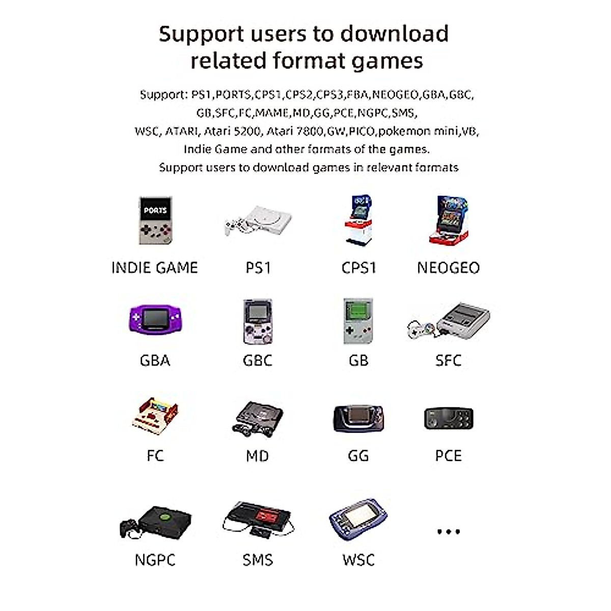 Anbernic RG35XX Retro Handheld Game Console - Dual System Linux + Garlic OS- 64Gb TF Card 6831 Built in Arcade Games - Handheld Emulator - 3.5 IPS OCA Screen 2600 Mah Battery. Plug & Play Video Games