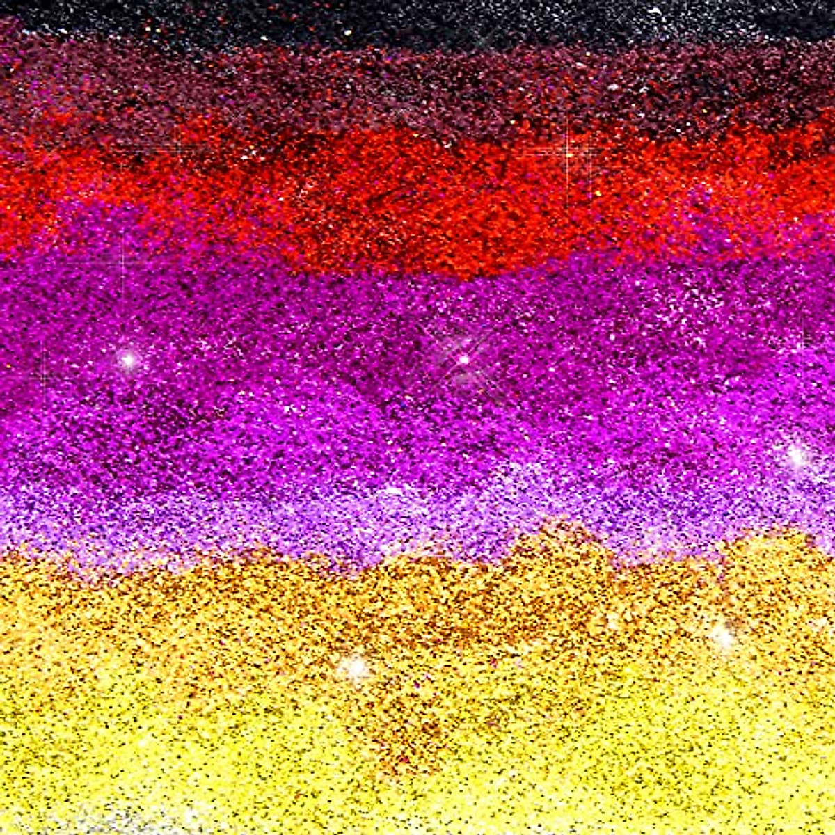 BAZIC Glitter Shaker Iridescent Metallic Color, Sparkling Powder for Kids Slime Paints Crafts Nail Art Polish Skin Halloween Party (12g/Pack), 1-Pack