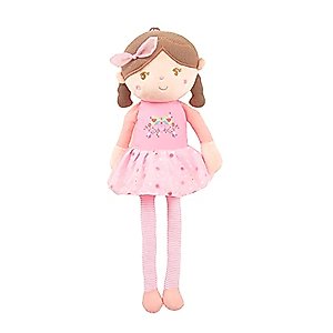 Linzy Toys, Olivia Rag Doll, Soft Plush Doll, Pink, 20 inches (89150-2)
