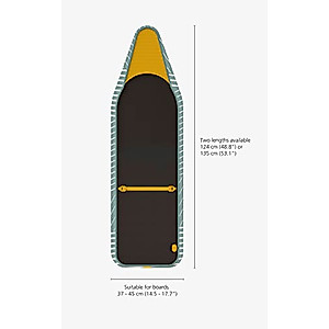 Joseph Joseph Flexa Ironing Board Cover 53.1in - Linear Grey