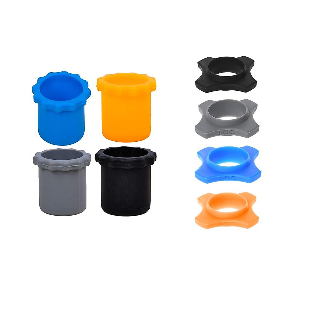 Handheld Microphone Protective case, Microphone Anti-roll Anti-Drop Anti-Skid Ring, KTV Microphone Accessories（4Set）