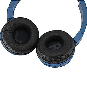 Earpads for JBL Tune 500BT T450BT JR300 JR300BT for Sony WH-CH500/CH510/MDR-ZX110/ZX330, for Sennheiser HD25/HD250BT/HMD 25 Headphones Replacement Ear Cushion Pads Earpad