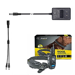 TEVSINPO Power Charger for Dogtra Super-X 3502NCP ARC 1902S 1900S Edge 2300NCP 2500T&B 3500NCP Trainer Collar,10V Cord