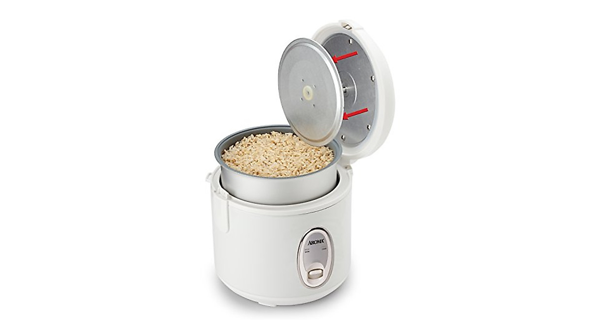 Aroma 8-Cup Rice Cooker - Perfectly Fluffy Rice & More