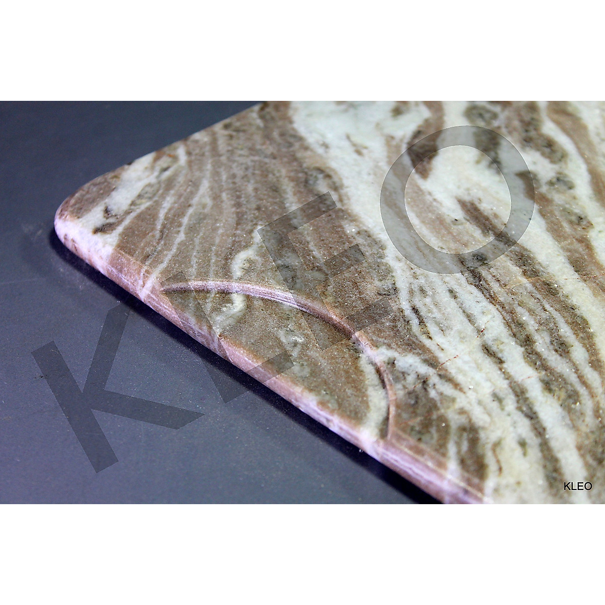 KLEO Marble Chopping Board Cutting Board Cheese Board Cheese Platter Kitchen Appliance Wine Serve-Ware Birthday Anniversary Corporate Gift (9" x 12" - Beige)