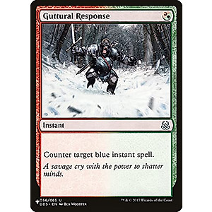 Magic: the Gathering - Guttural Response - The List