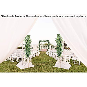 DREATIVE CO 9.2ft Eucalyptus Garland Thick - Faux Greenery Garland Leaves - Artificial Eucalyptus Vines - Eucalyptus for Wedding - Christmas Garland Home and Room Decor - Table Runner Indoor Outdoor