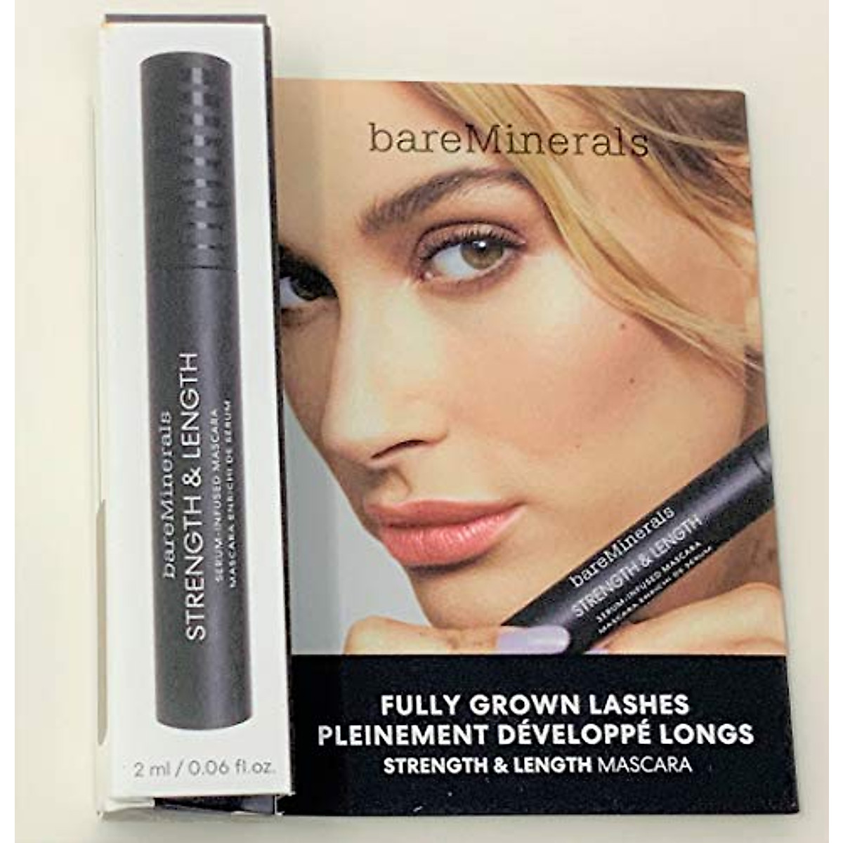BAREMINERALS STRENGTH & LENGTH SERUM-INFUSED MASCARA 2 ml/ 0.06 fl oz