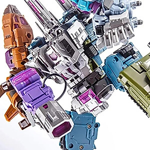 Deformation Bruticus PT-05 Combiner Wars Combaticons 5 in 1 G1 Series KO Action Figure Model Collection Gift Toys