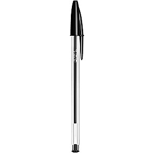 Bic 830864 BiC Cristal Original 1.0 mm Ball Pen Pack of 10,Black Packaging may Vary