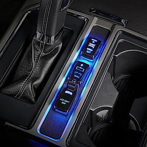 Nilight Rocker Switch Style USB Charger Fits Rocker Switch Panel 4.2A PD Type C USB Charger 12V 24V Fast Charge Socket Dual Charging Port for Cars Boats Trucks RVs, 2 Years Warranty