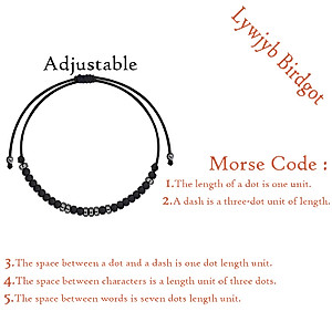 Lywjyb Birdgot Morse Code Gift for Women Girl Badass Dispatcher Gift 911 Dispatcher Gift (Code Dispatcher br)