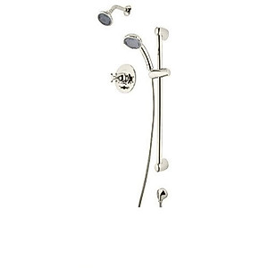 Rohl RBKIT35XM-PN 8335190.295 Verona Shower System with Pressure Balanced Valve Trim and Hand Shower, Polished Nickel