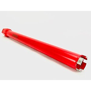 1.5" Inch Diamond Wet Core Drill Bit 1-1/4” Threaded by BLUEROCK Tools for Concrete Rebar Asphalt Brick Rock Masonry Hole Barrel Coring 1-1/2"