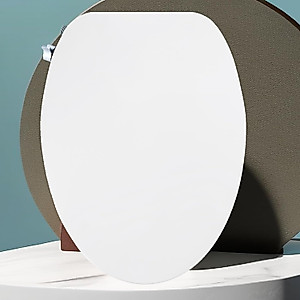 AOZITA Non Electric Bidet Seat for Elongated Toilets with Dual Spray Nozzles and Slow Close Seat