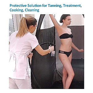 Cleaing Disposable Black Bouffant Cap 24inch 100 Pack, Hair Net