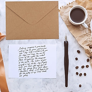 Mr. Pen- Kraft Envelopes, 39 Pack, 5 x 7 Inch, A7 Envelopes, Brown Envelopes, Card Envelopes, Kraft Paper Envelopes, Invitation Envelopes, Postcard Envelopes