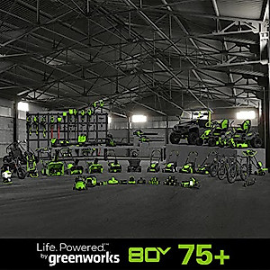 Greenworks 80V (75+ Compatible Tools) 12” Brushless Cordless Snow Shovel, 2.0Ah Battery and Charger Included