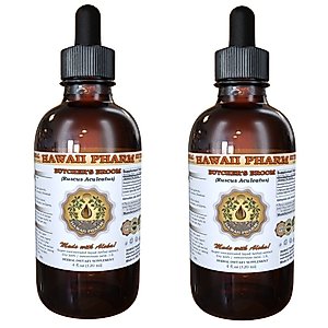 Butcher's Broom (Ruscus aculeatus) Liquid Extract 2x2 oz