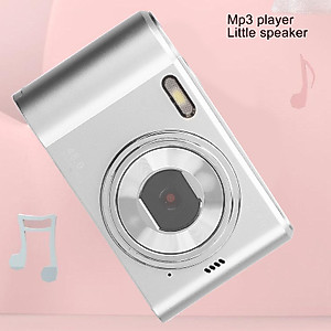 Portable Digital Camera, 44MP 1080P 16X Zoom HD Auto Focus Mini Camcoder, 700mAh Vlogging Camera Travel Video Camera, for Seniors Students Kids