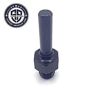 Core Drill Bit 5/8-11 to 3/8 Arbor Adapter for Threaded Diamond Hole Saw Triangle Drill Sanding Attachment Arbor Shaft Adapter (1)