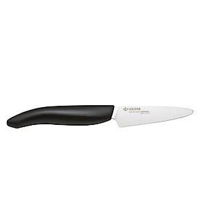 Kyocera Revolution Series 3-1/7-Inch Paring Knife, White Blade