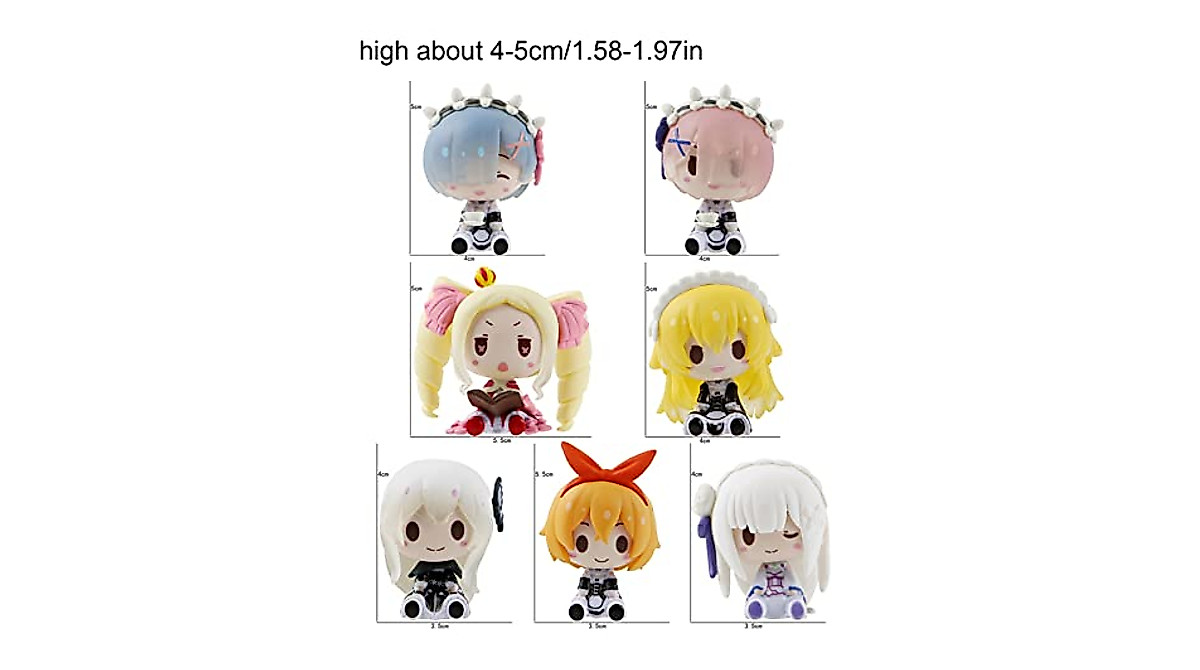 Anime Figure 7pcs Set - Collectible Action Figures for Fans and Decor