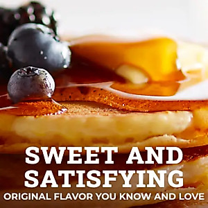 Hungry Jack Zero Sugar Butter Flavored Syrup, 27.6 Ounce (Pack of 2) with By The Cup Spatula Knife