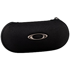 Oakley Men's OO9440 Clifden Round Sunglasses, Matte Black/Prizm Black Polarized, 54 mm