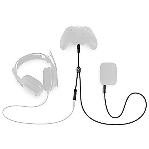 ienza® Party Chat Link Chat Adapter Cable Wire for Xbox One, Xbox Series X/S, PlayStation 4 PS4, PS5, Elgato Game Capture HD, HD60, HD60 Pro & Similar Devices