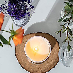 Chloefu LAN White Linen Highly Fragranced Candle Luxury Scented Soy Jar Candle Natural Soy Candle for Home Spring Candles Gifts for Women, 10 oz 65 Hours