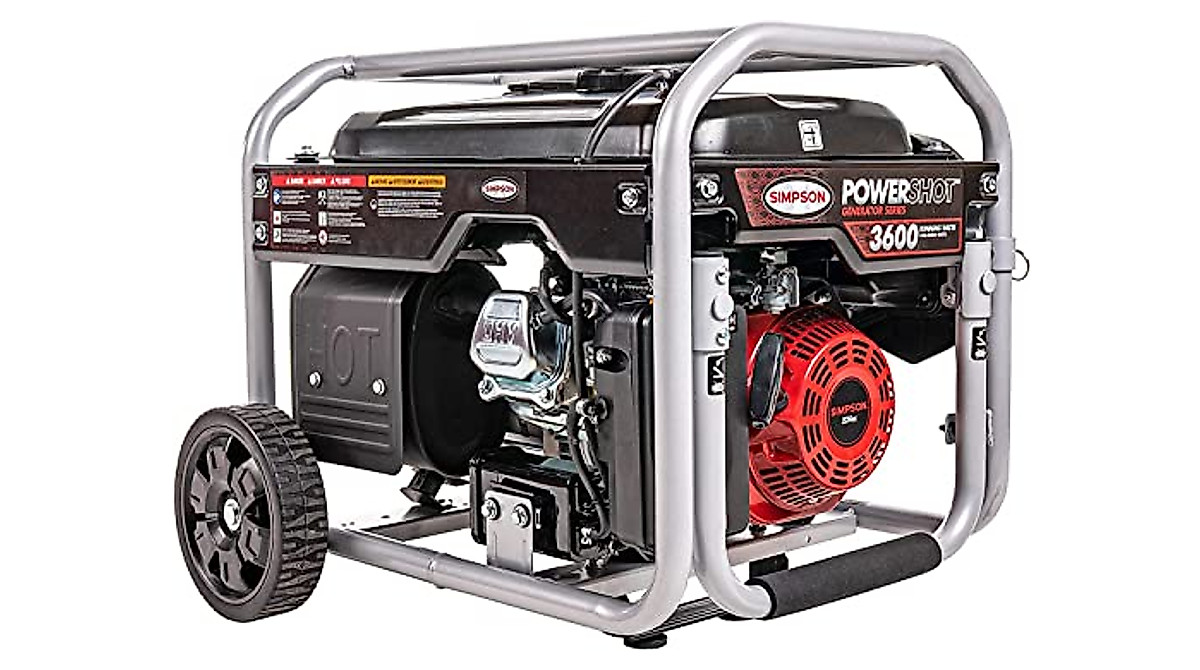 SIMPSON Portable Gas Generator: Power Anywhere, Anytime