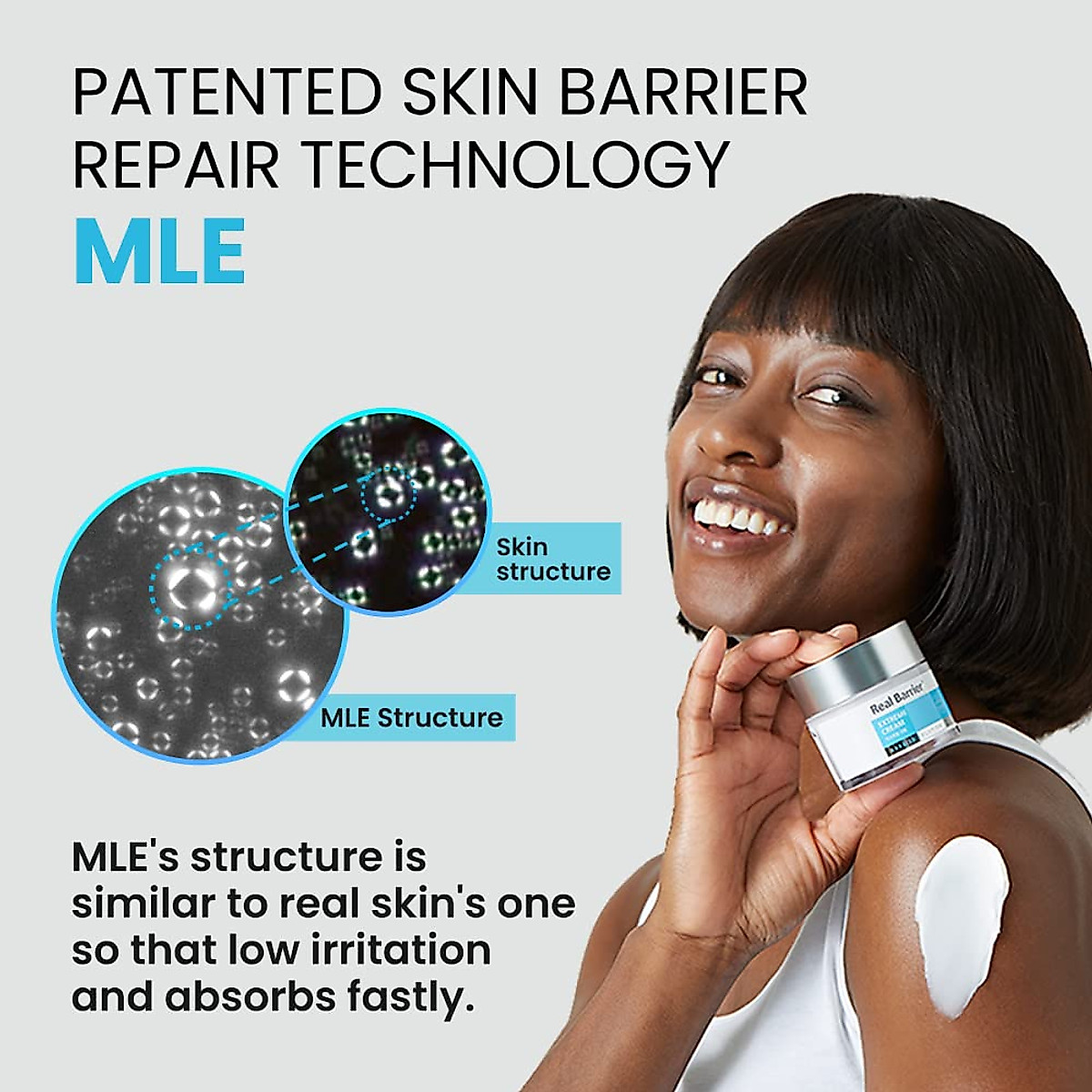 Real Barrier Extreme Cream 50 ml - Rich Anti-Ageing Moisturising Cream with Hyaluronic Acid and Ceramides - K-Beauty for Sensitive Skin