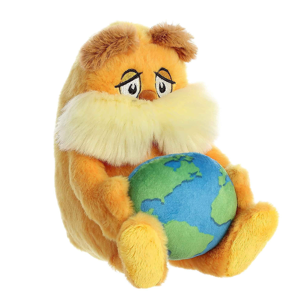 Aurora® Whimsical Dr. Seuss™ Lorax Planet Earth Stuffed Animal - Magical Storytelling - Literary Inspiration - Orange 11 Inches