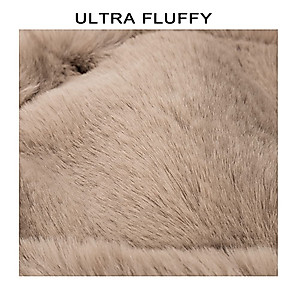 Large Fluffy Fuzzy Tote Bag Furry Purse Faux Fur Totes Shoulder Bags Women Plush Handbag Cute Winter Fashion Purses (pink)