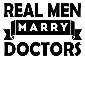 CafePress Real Men Marry Doctors Mugs Ceramic Coffee Mug, Tea Cup 11 oz