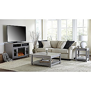 Ameriwood Home Carver Coffee Table, Gray