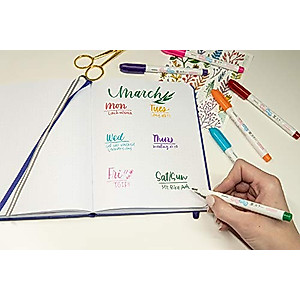 Zebra Pen Funwari Brush Pen, Assorted Colors, 24-Pack